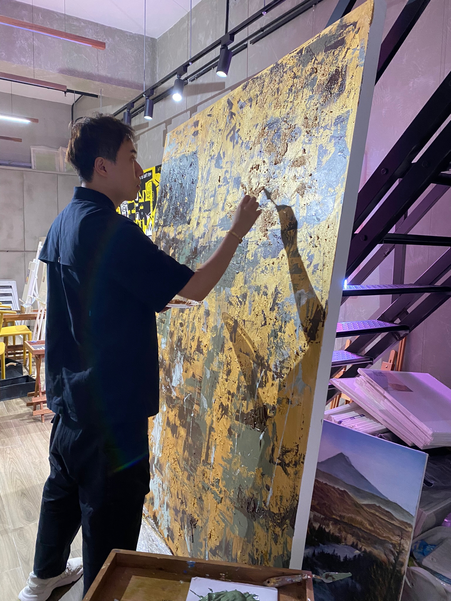 Mastering Abstract Art ⋆ Studio 83 - Private Class - Hong Kong